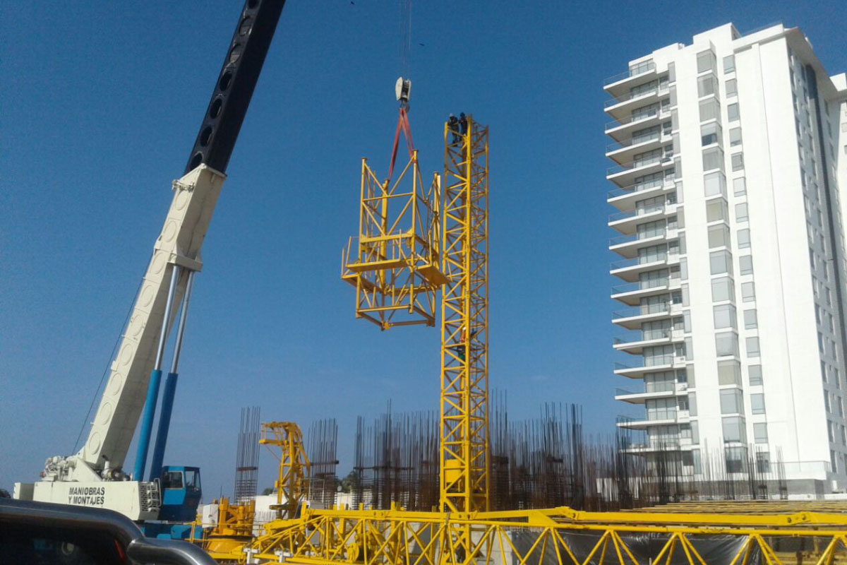 gruas torre Montaje y Reparación de gruas Torre